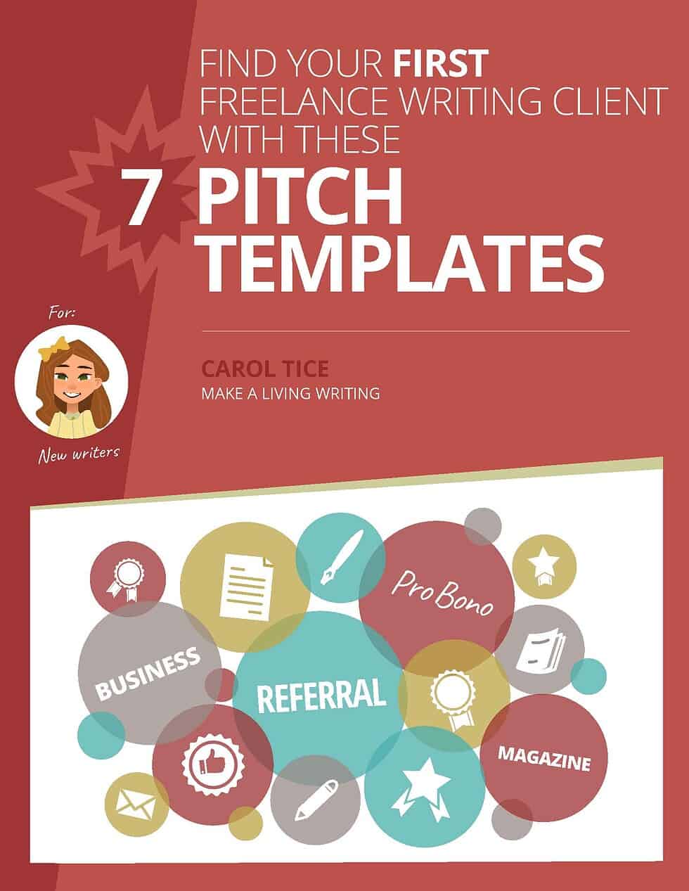 7 Pitch Templates PDF - Make a Living Writing